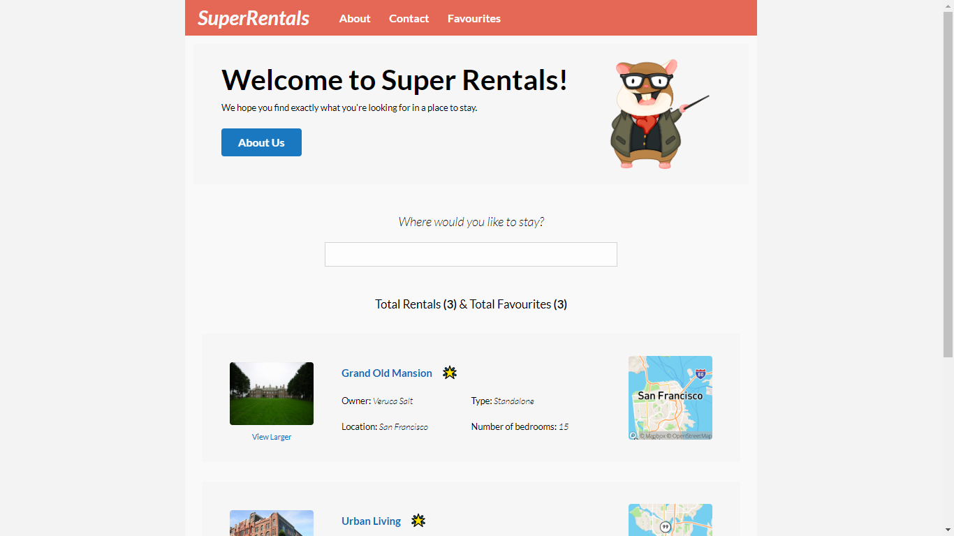 GitHub - arafathali122333/Ember-Super-Rental: Learn and Use Ember to build an application called ...
