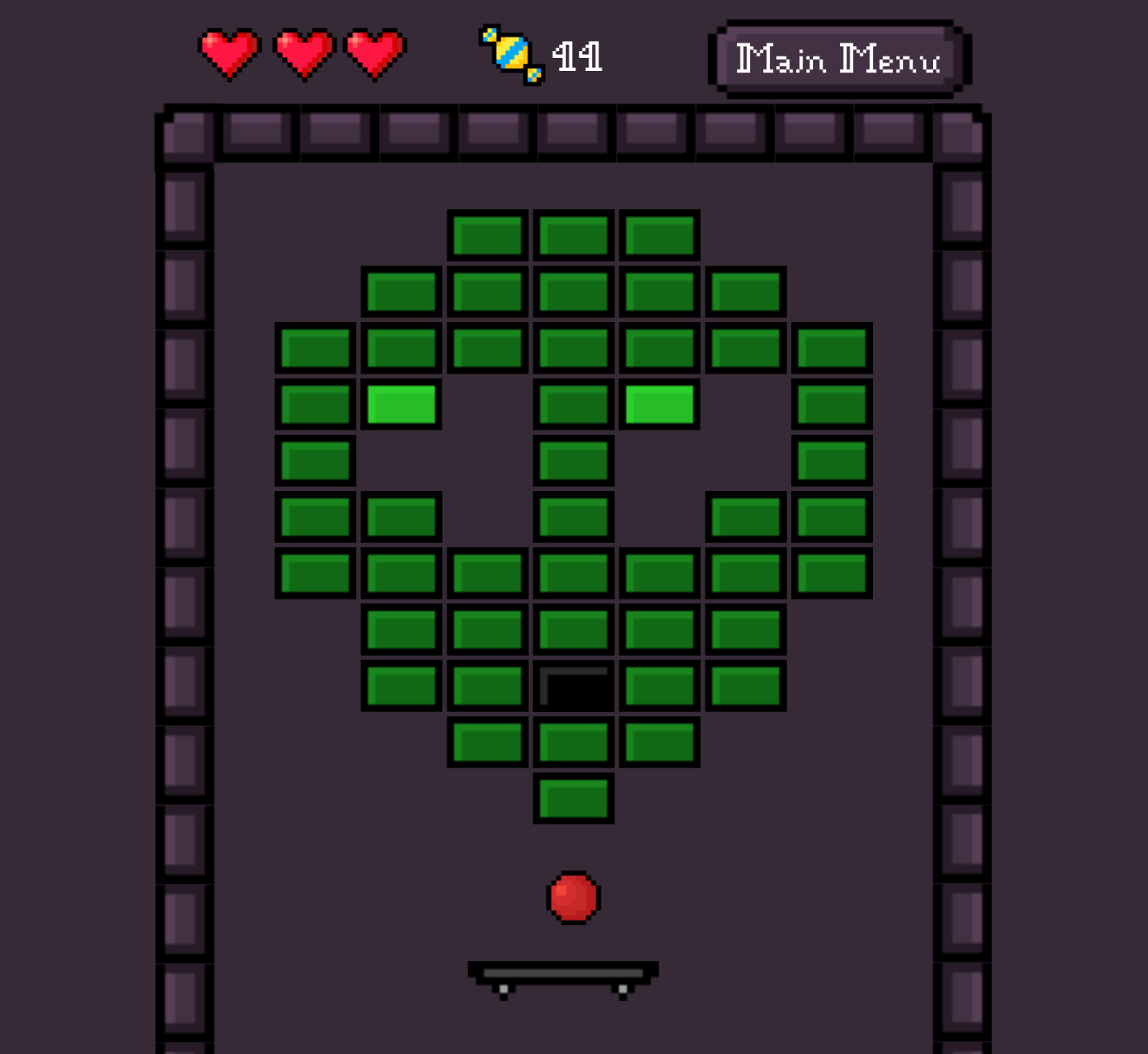 GitHub - technikkolour/Arkanoid_Clone: University Project