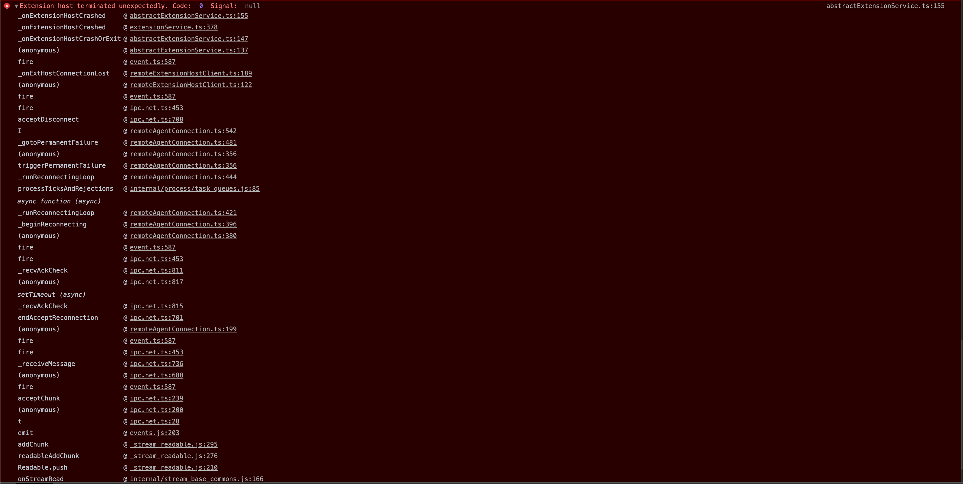 Debugger crashes randomly during stepover or stepin with breakpoint ...