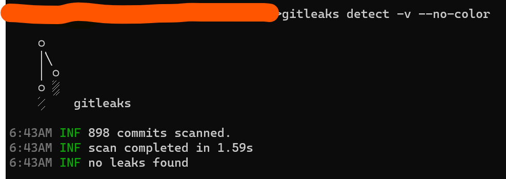 Add option to completely disable color codes · Issue #1122 · gitleaks/gitleaks · GitHub