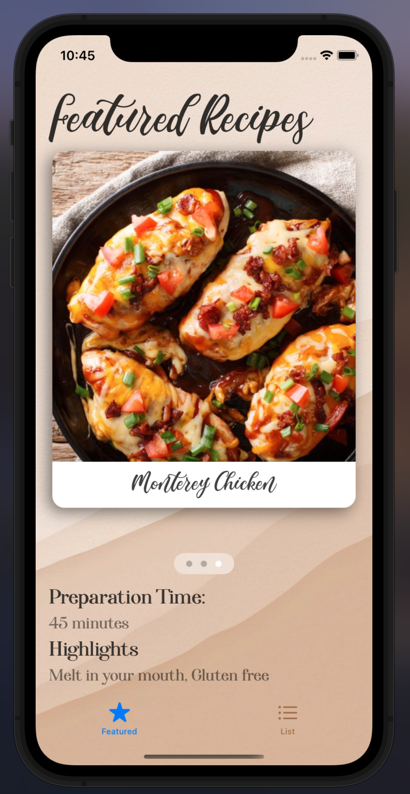 GitHub - prishaanand/Recipe-App: A simple app that displays easy to make recipes for varying ...