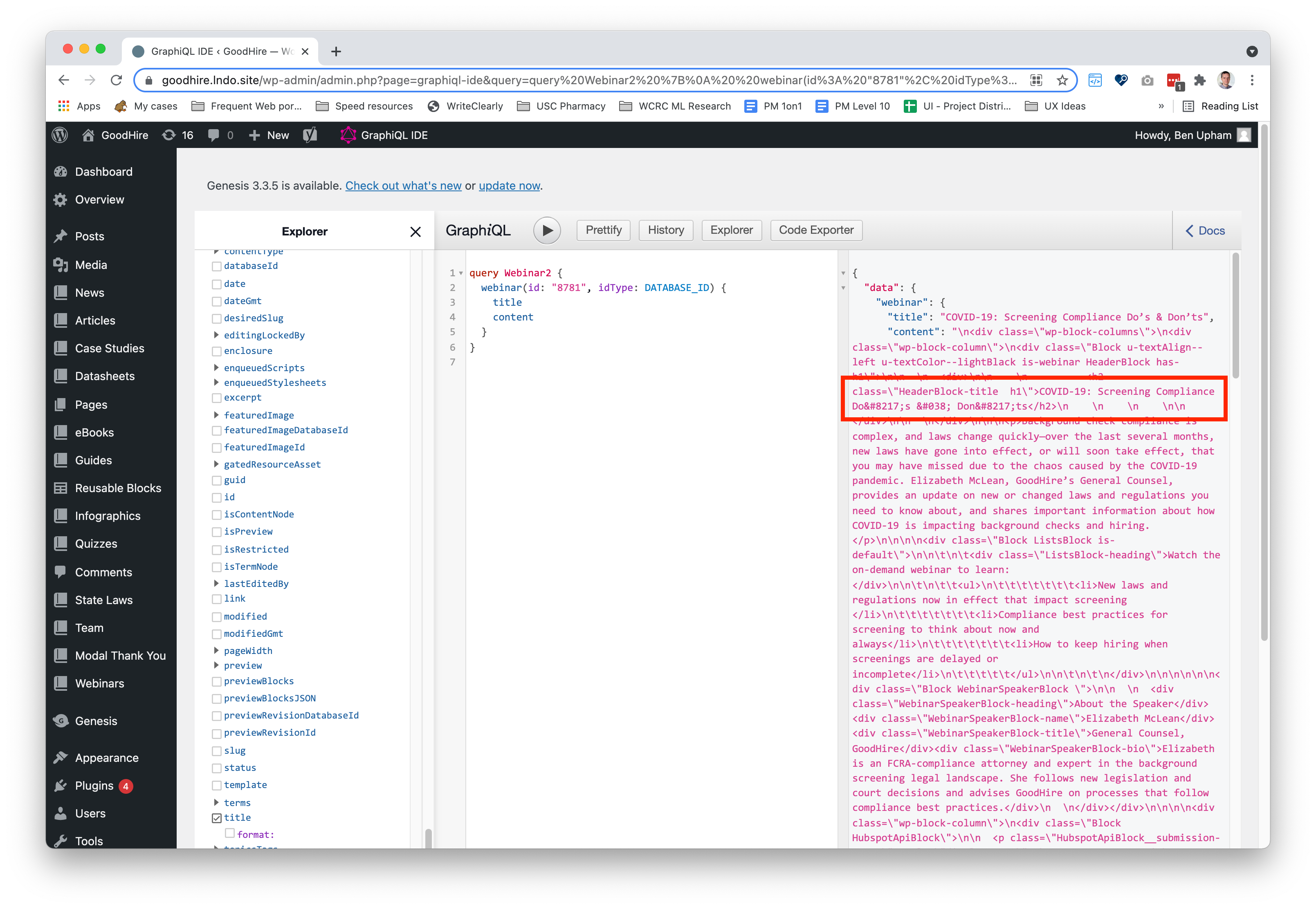 [gatsby Source Wordpress] Copied Acf Blocks Experiencing Quantum Entanglement In Graphql