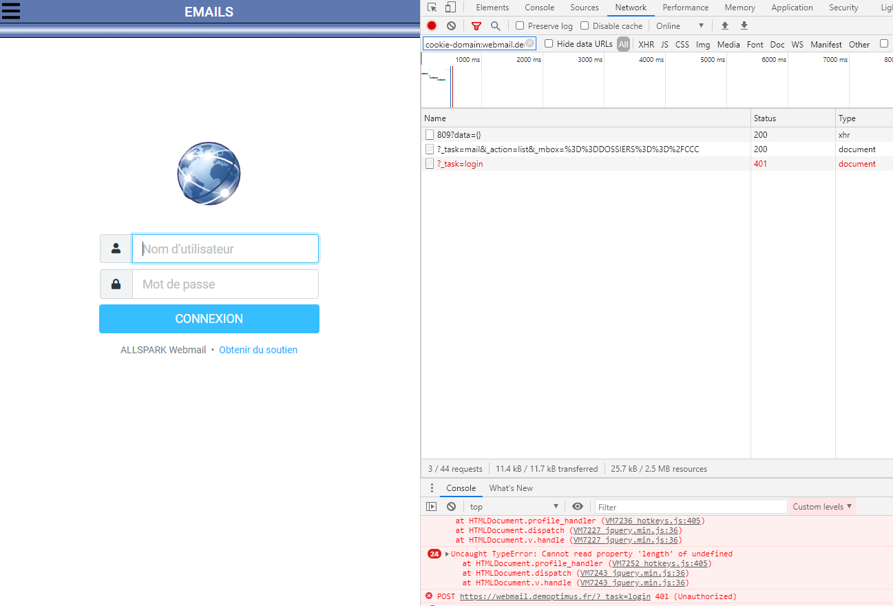 Login inside Iframe from another domain · Issue #7697 · roundcube/roundcubemail · GitHub