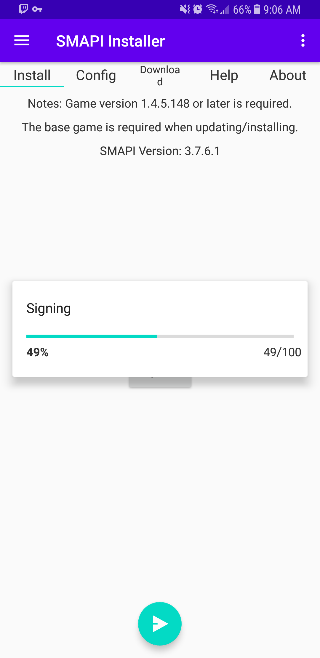 Stuck on signing · Issue #122 · ZaneYork/SMAPI-Android-Installer · GitHub