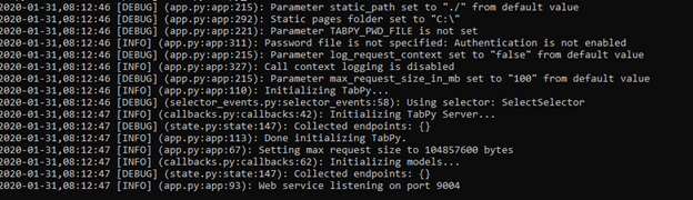 NotImplentedError After Running Tabpy in CMD · Issue #399 · tableau/TabPy · GitHub