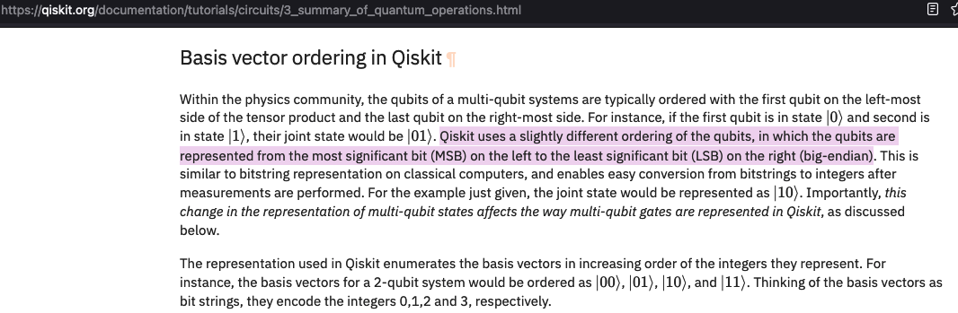 Endianness in text of Circuits tutorial 3 · Issue #1310 · Qiskit/qiskit-tutorials · GitHub