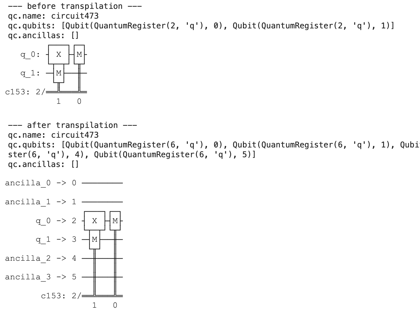 Ancilla qubits added by transpiler are not AncillaQubit's ? · Issue ...