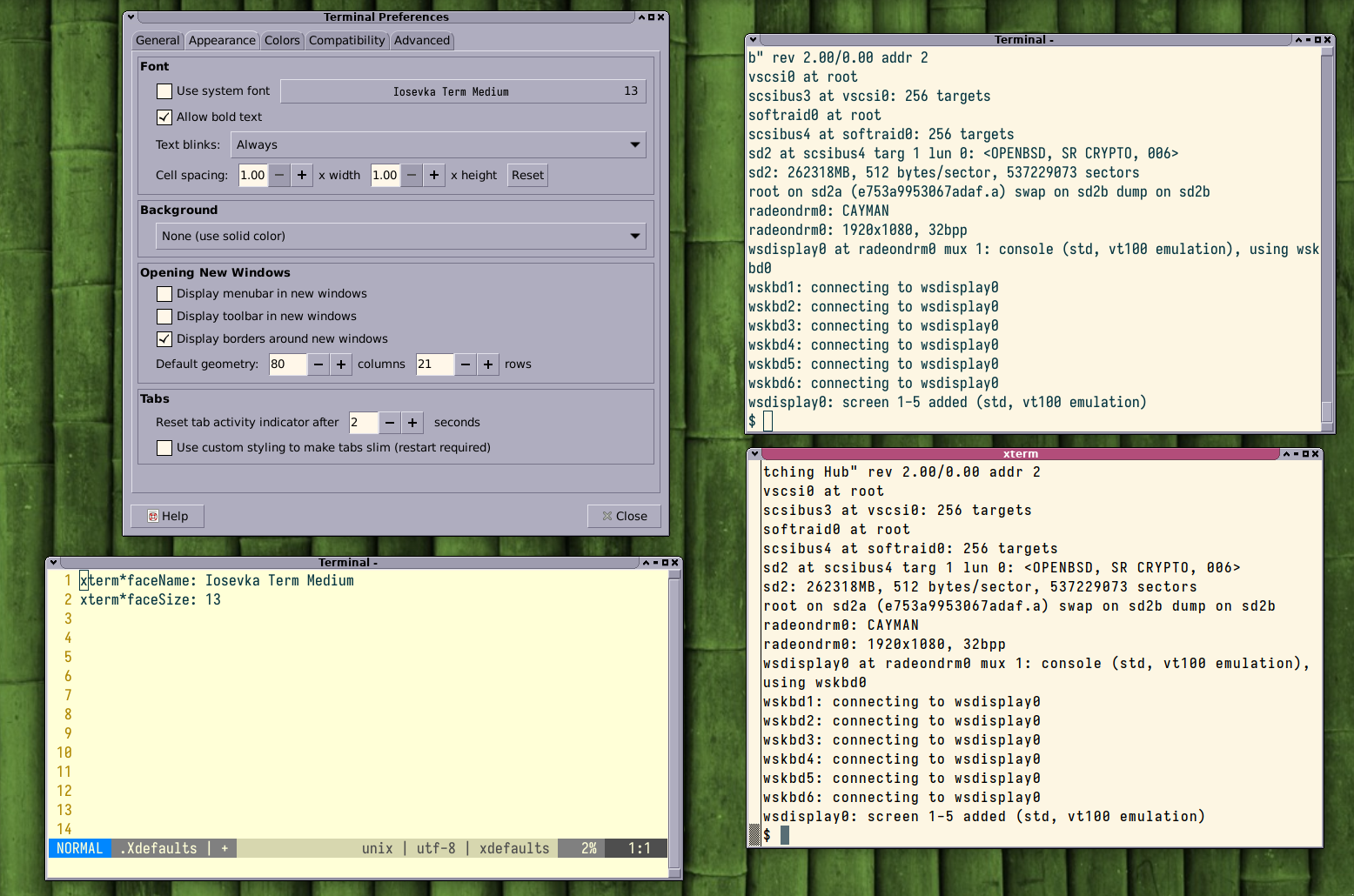 Iosevka renders incorrectly in xterm. · Issue #1164 · be5invis/Iosevka · GitHub