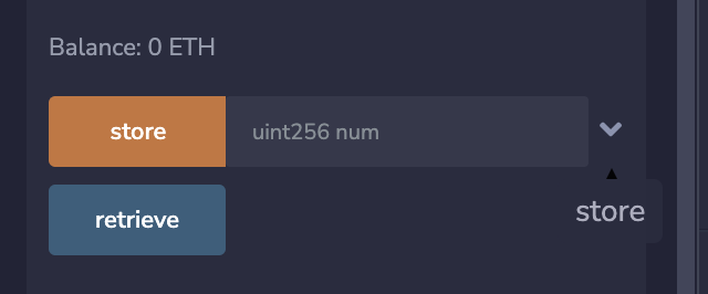 Unnecessary tooltip on a caret in the UDapp · Issue #3210 · ethereum/remix-project · GitHub