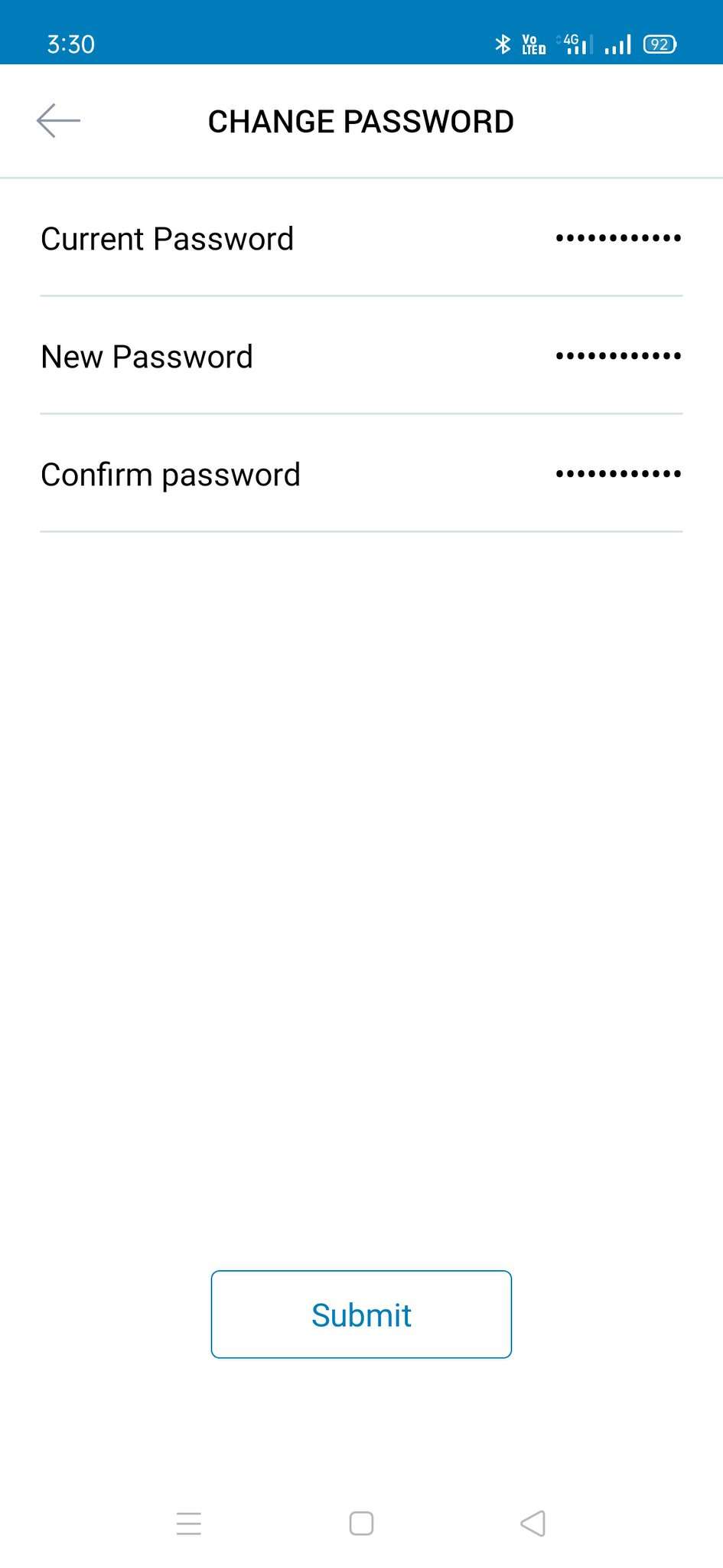[mobile] Changes should be done on change Password screen in Temporary Password flows · Issue ...