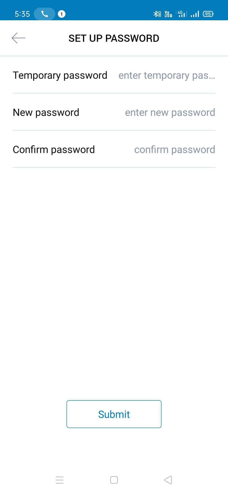 [PM] Reset Password Screen should display instead of Change Password ...