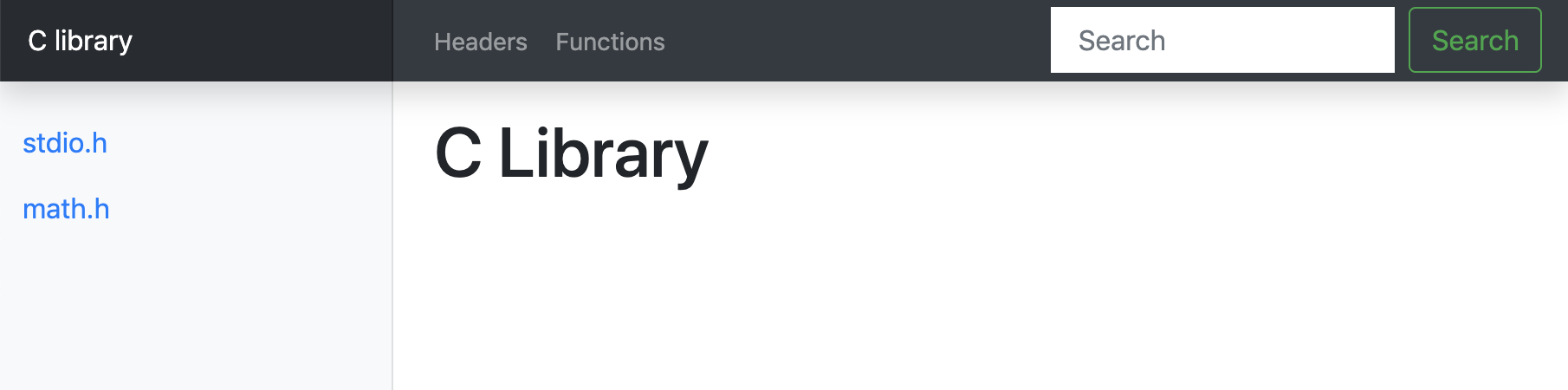 GitHub - andreribas/c-library