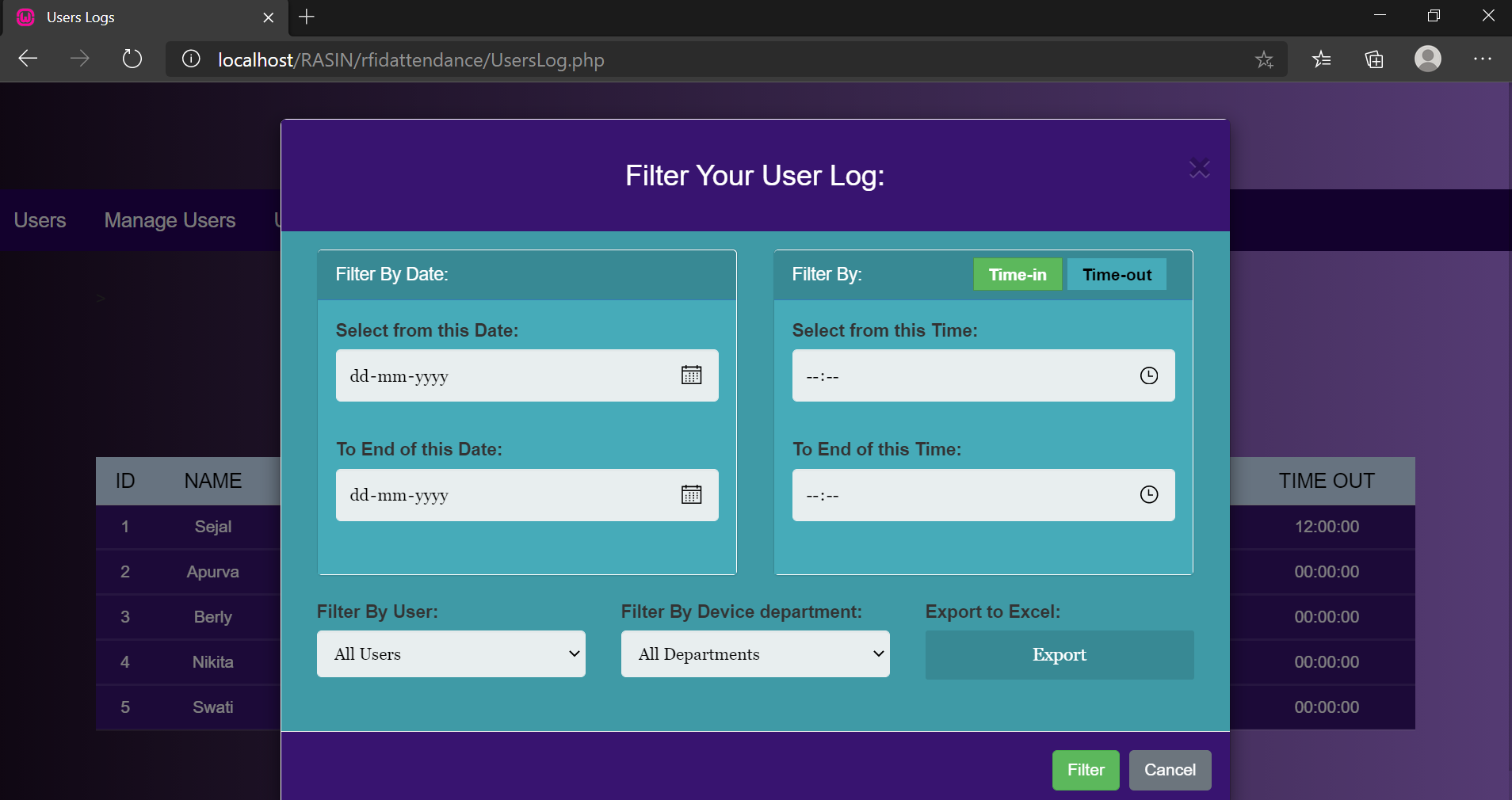 GitHub - sejal12345/RFID-Based-Attendance-System