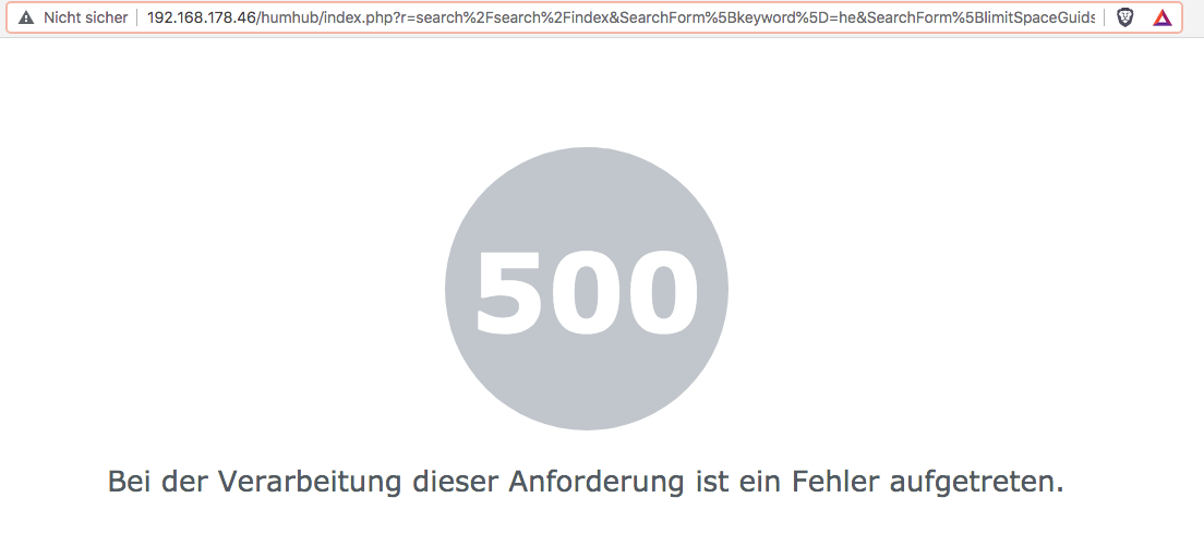 Humhub 1 8 2 Search Not Working · Issue 5117 · Humhub Humhub · Github