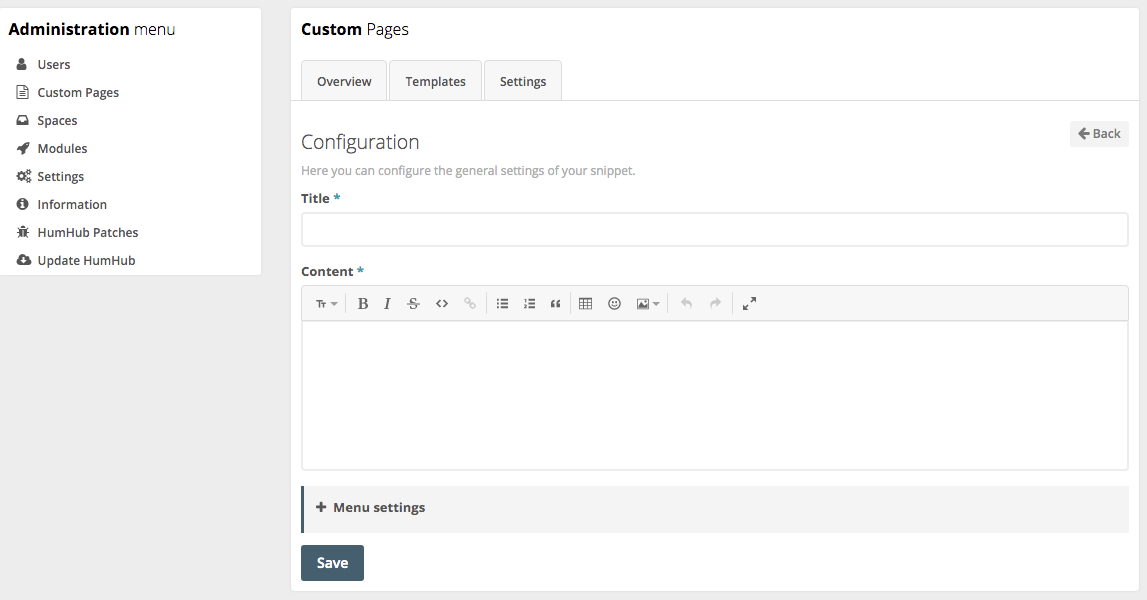 Lost visibility options for snippets since update 1.4.2 · Issue #187 · humhub/custom-pages · GitHub