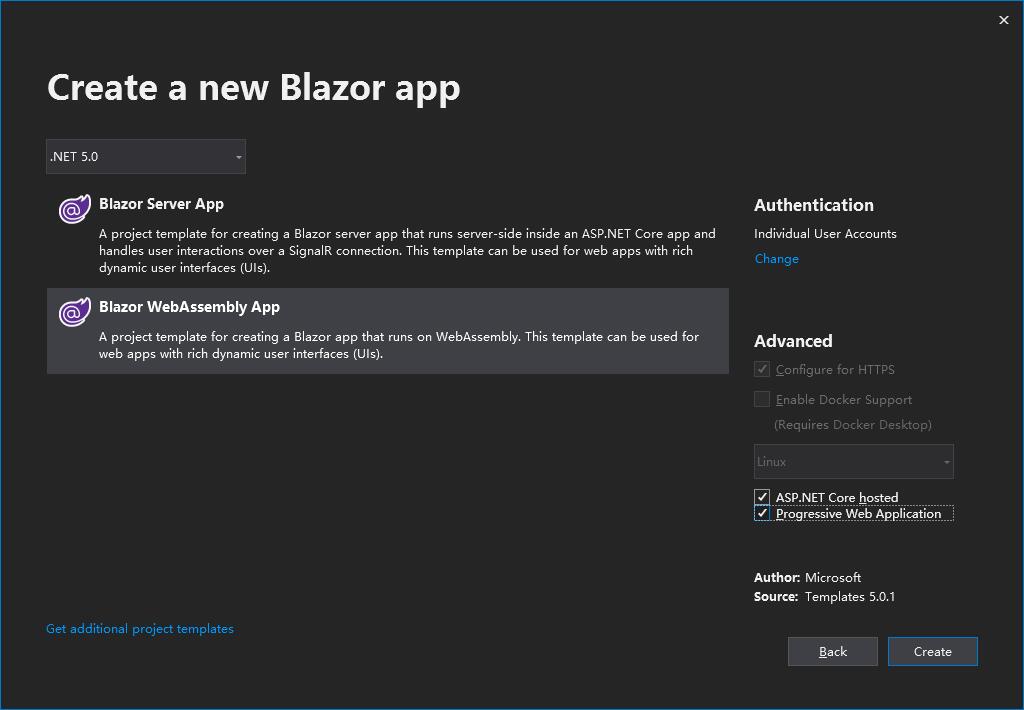 Use the official Blazor template to debug a bunch of errors · Issue #29191 · dotnet/aspnetcore ...