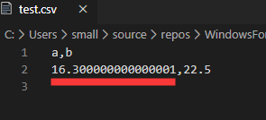 Writing double data to csv results in error · Issue #1432 · JoshClose/CsvHelper · GitHub
