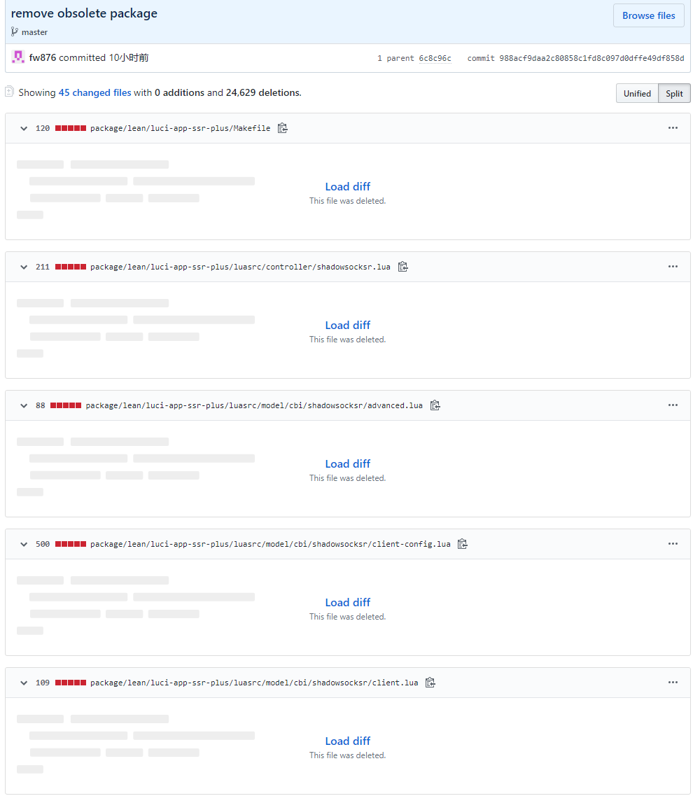 SSR Plus源码不见了？？？ · Issue #4344 · coolsnowwolf/lede · GitHub
