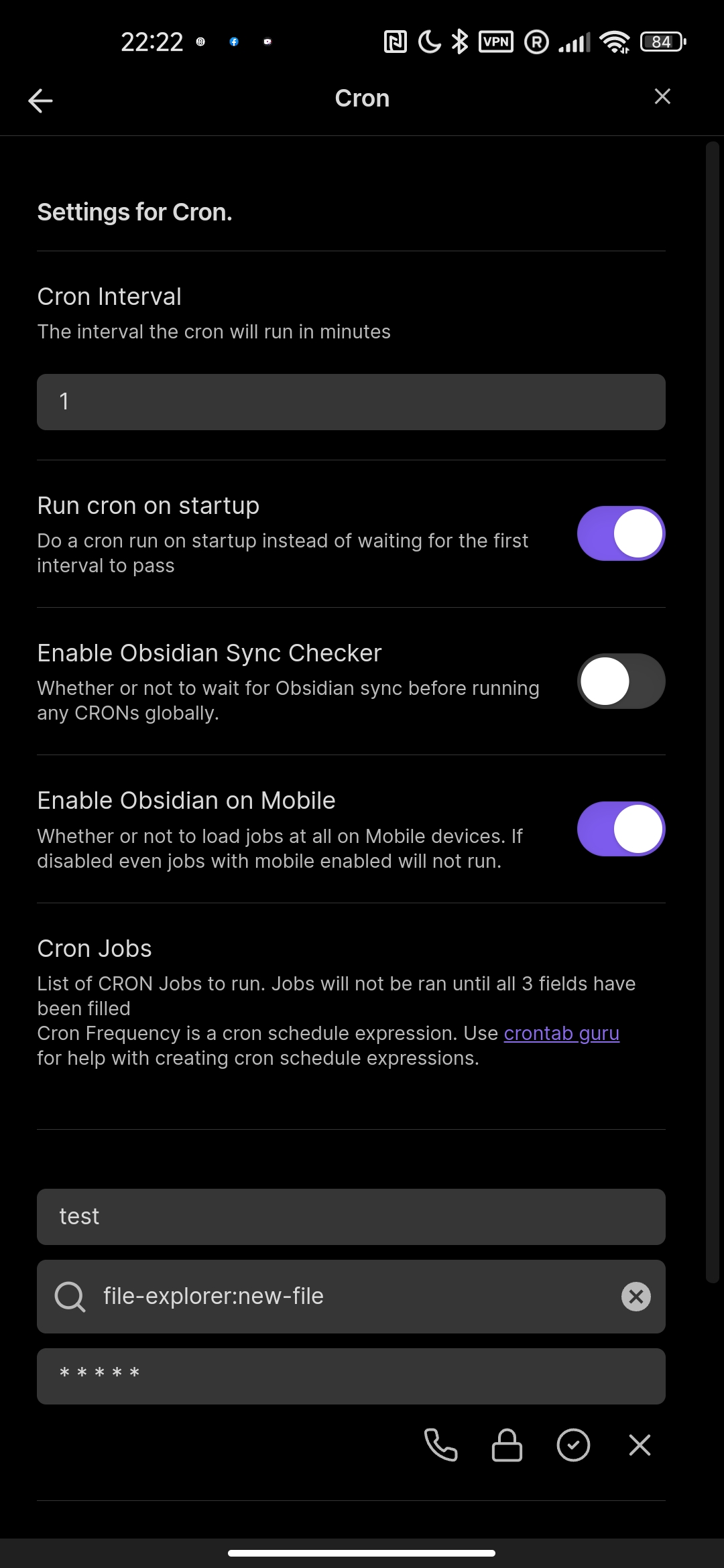 How to get it to work? · Issue #3 · cdloh/obsidian-cron · GitHub