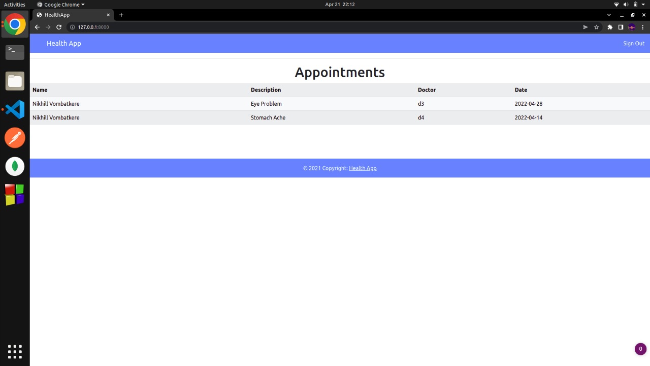 GitHub - NVombat/HealthCareWebApp: Web Application For Health Care ...