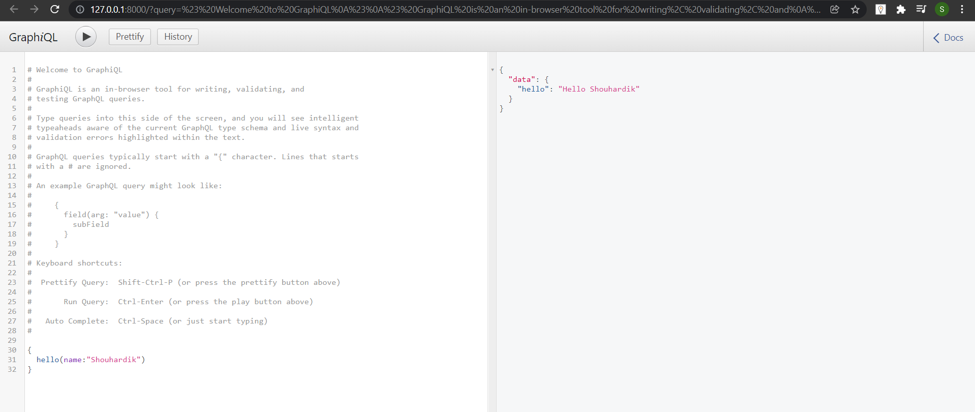 GitHub - shouhardik/Graphql-FastAPI: FastAPI & Graphql integration