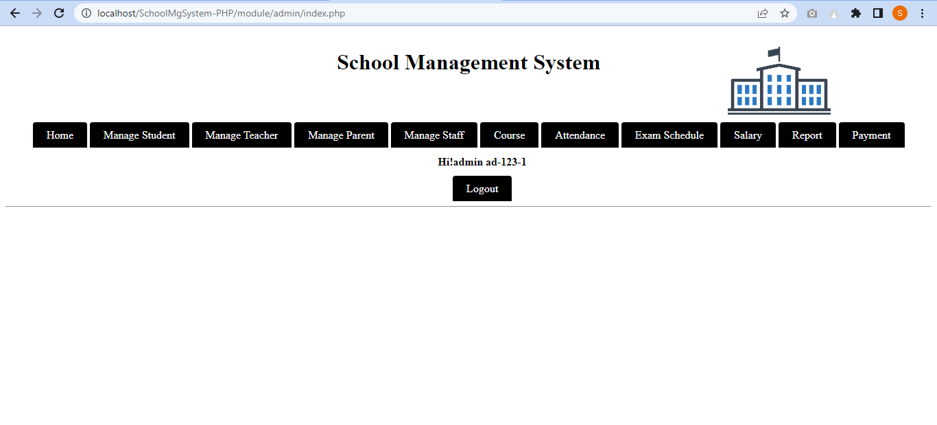 GitHub - sb6901/School-Management-System: It is a DBMS project based on ...