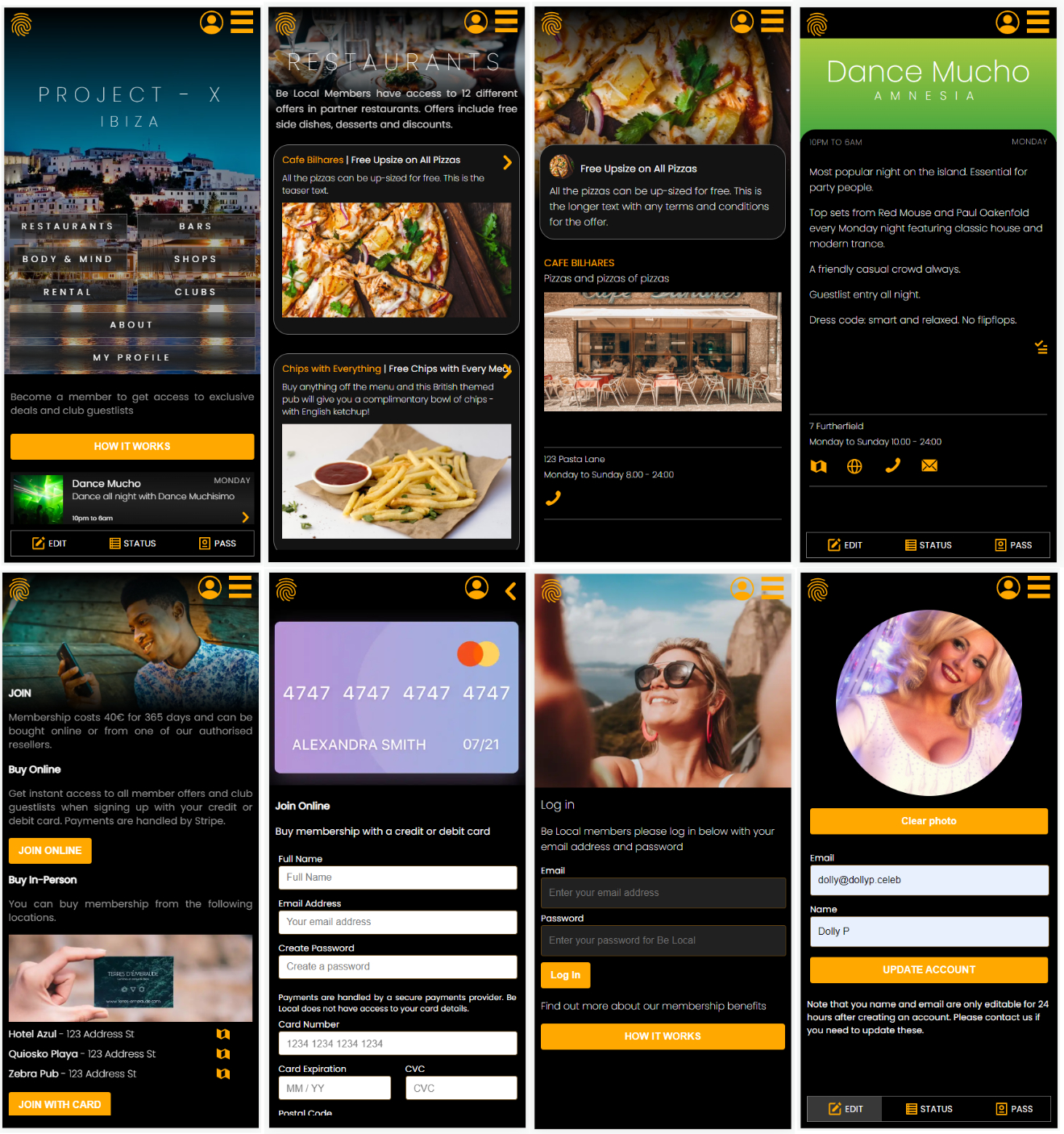 Github Robotzero1 Project X Membership Site For Club Entry And Discounts