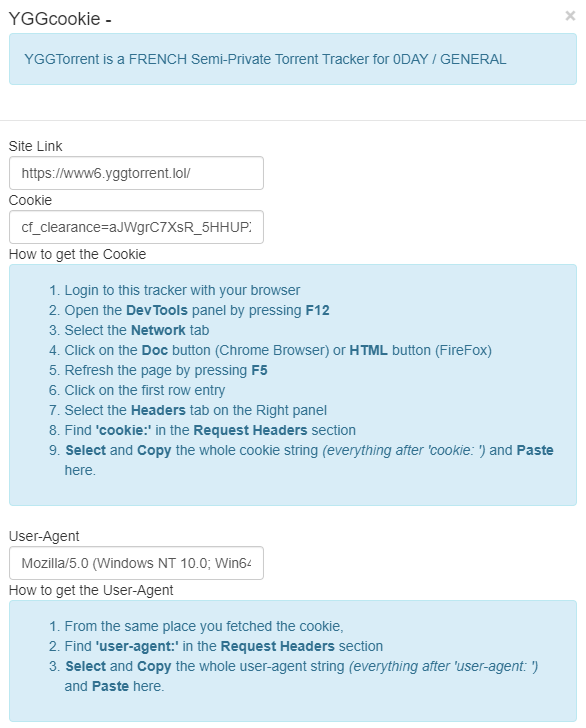 Error with Jackett and YggTorrent · Issue #704 · FlareSolverr/FlareSolverr · GitHub