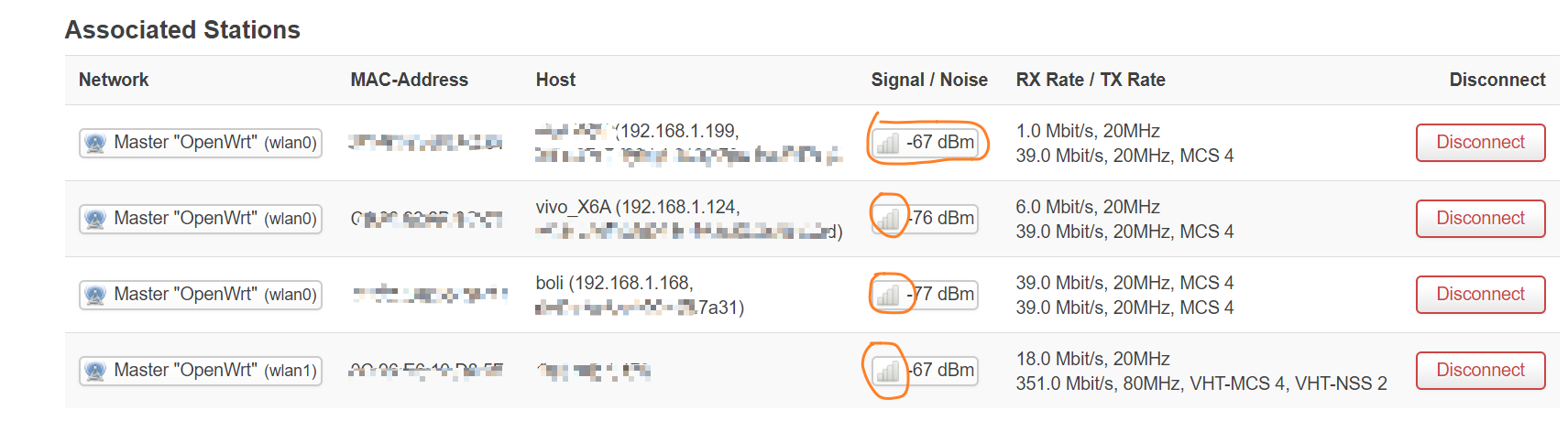 HiWiFi HC5962 19.07.01 Luci bug（in Associated Stations-Signal / Noise no show ） · Issue #3636 ...