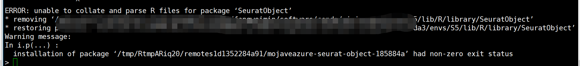 Can't install Siganc · Issue #7416 · satijalab/seurat · GitHub