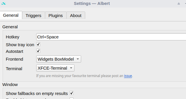 Hyperlink to this very page does not do anything · Issue #1190 · albertlauncher/albert · GitHub