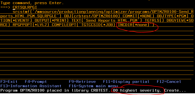 Bob 2.4.1 Compiling Programs includes empty INCDIR ('') on compile command · Issue #149 · IBM ...