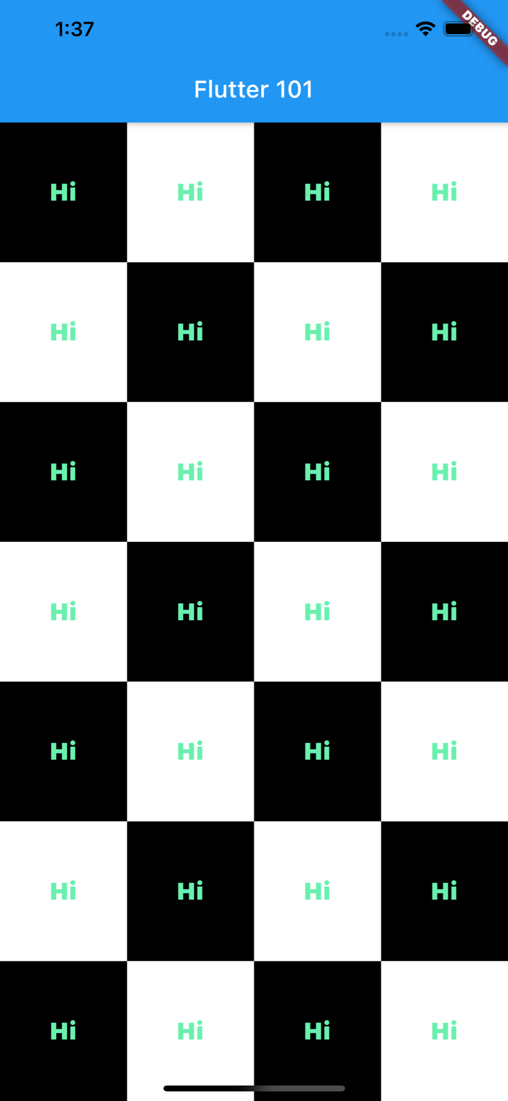 GitHub - oymmusyri/Flutter101_Project: Build an interface using the Column, Row Container and ...