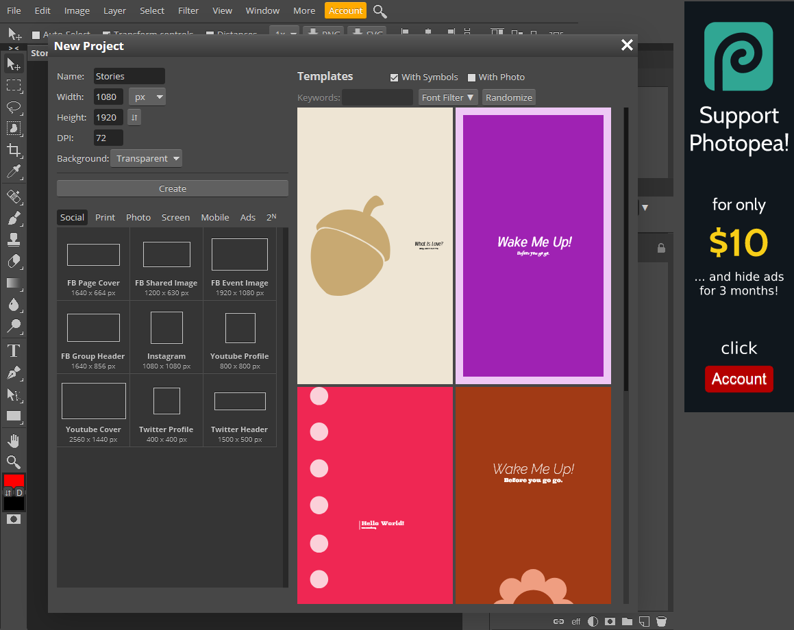 Adding New Presets Issue 1870 Photopea photopea GitHub