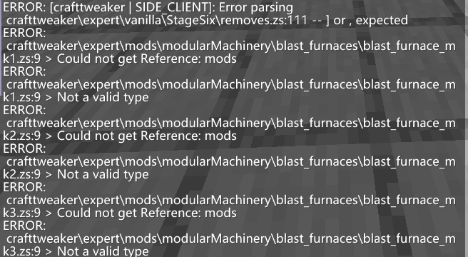 专家版多方块机械配方加载失败[BUG] · Issue #644 · ET-Team/EnigTech2 · GitHub