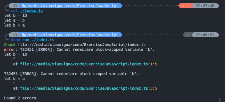 repl redeclare variable bug · Issue #14441 · denoland/deno · GitHub
