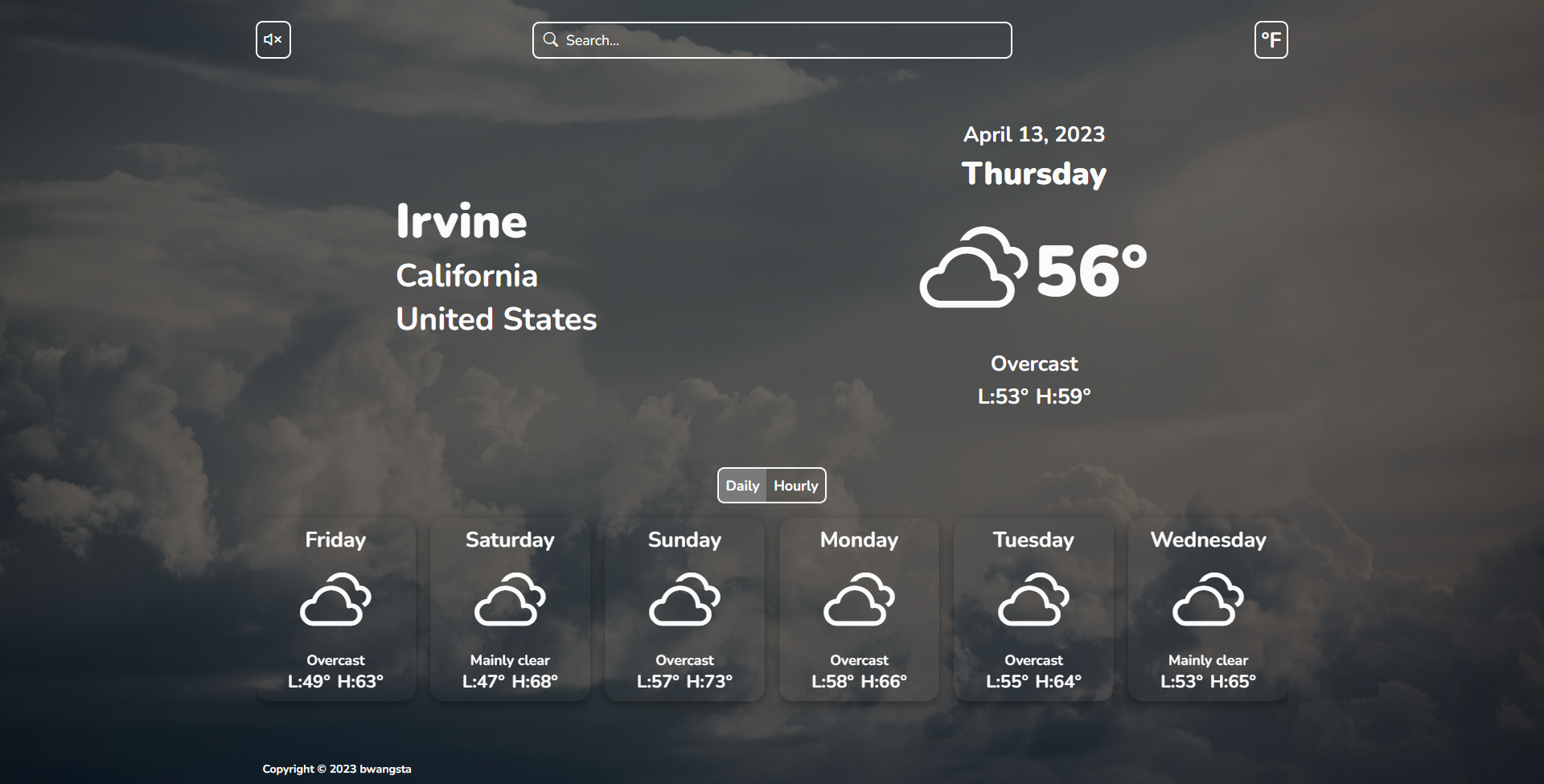 GitHub - bwangsta/weathercast