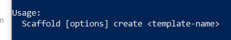 Fix The Description Command Create Help · Issue 10 · Scaffold Projectscaffold · Github