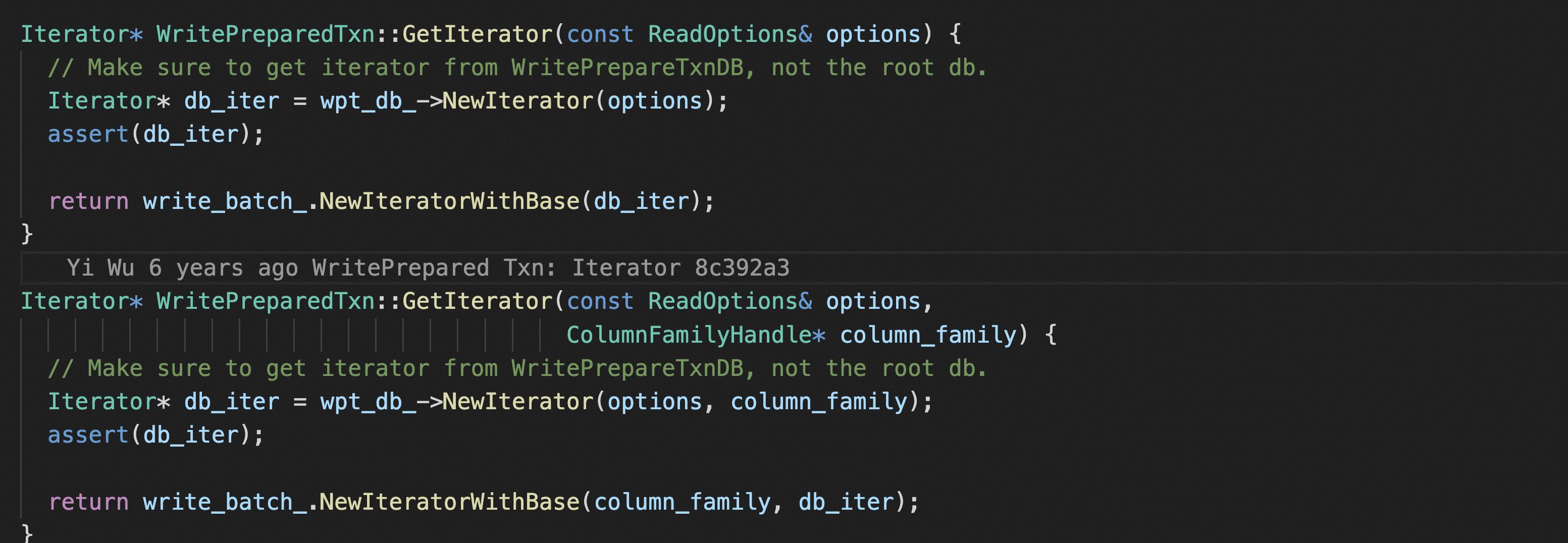 Getiterator Of Writeunpreparedtxn And Writepreparedtxn Does Not Honor Bounds In Readoptions