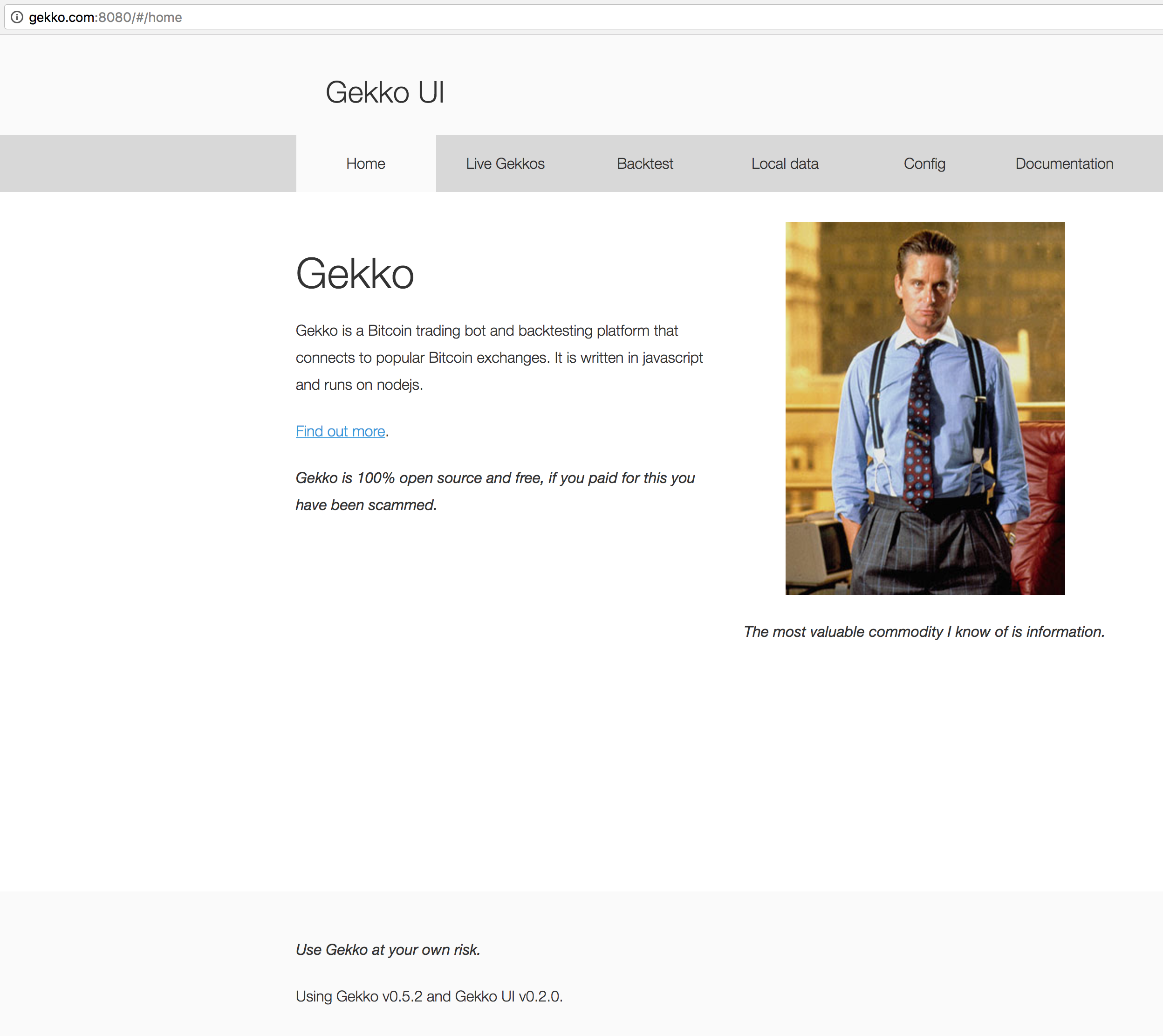 Gekko GUI not working after launching docker containers · Issue #1065 ...