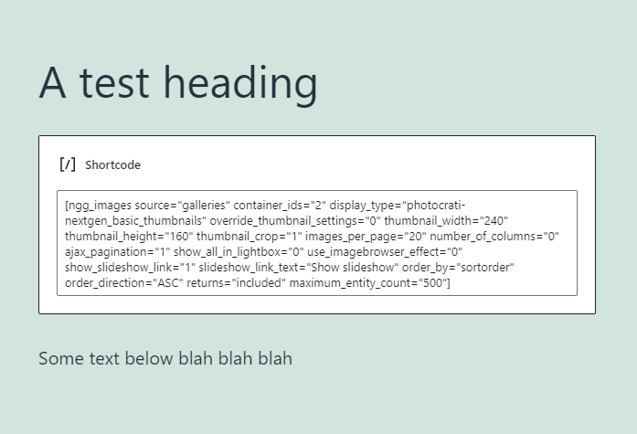 Shortcode HTML is split into two blocks when converting from classic to blocks · Issue #8937 ...