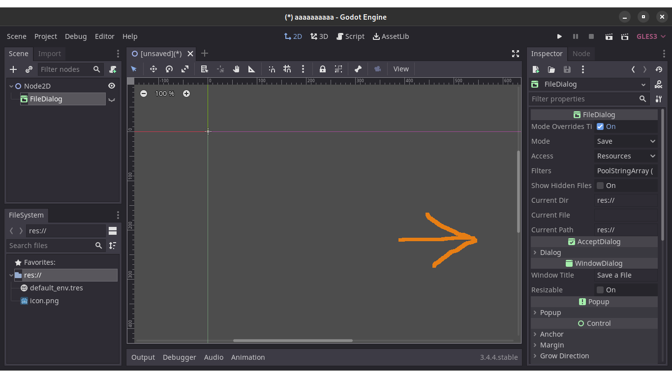 FileDialog in "Open File" mode won't update the title window · Issue #62105 · godotengine/godot ...