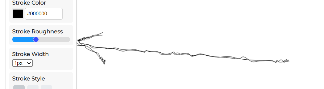 How exacalidraw's pen could draw a random user-drawn curve smoothly on the fly · excalidraw ...