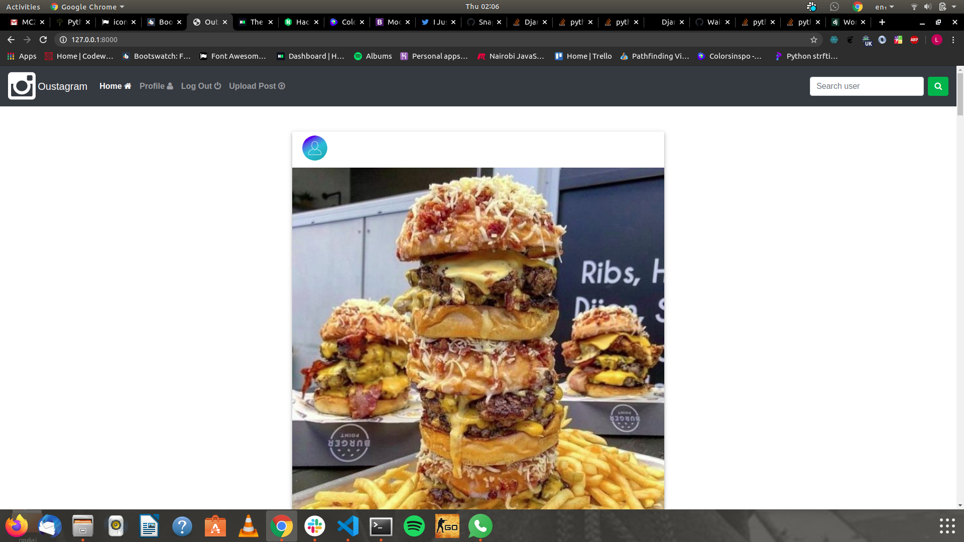 GitHub - OwinoLucas/outstagram: A clone of the website for the popular photo app Instagram.