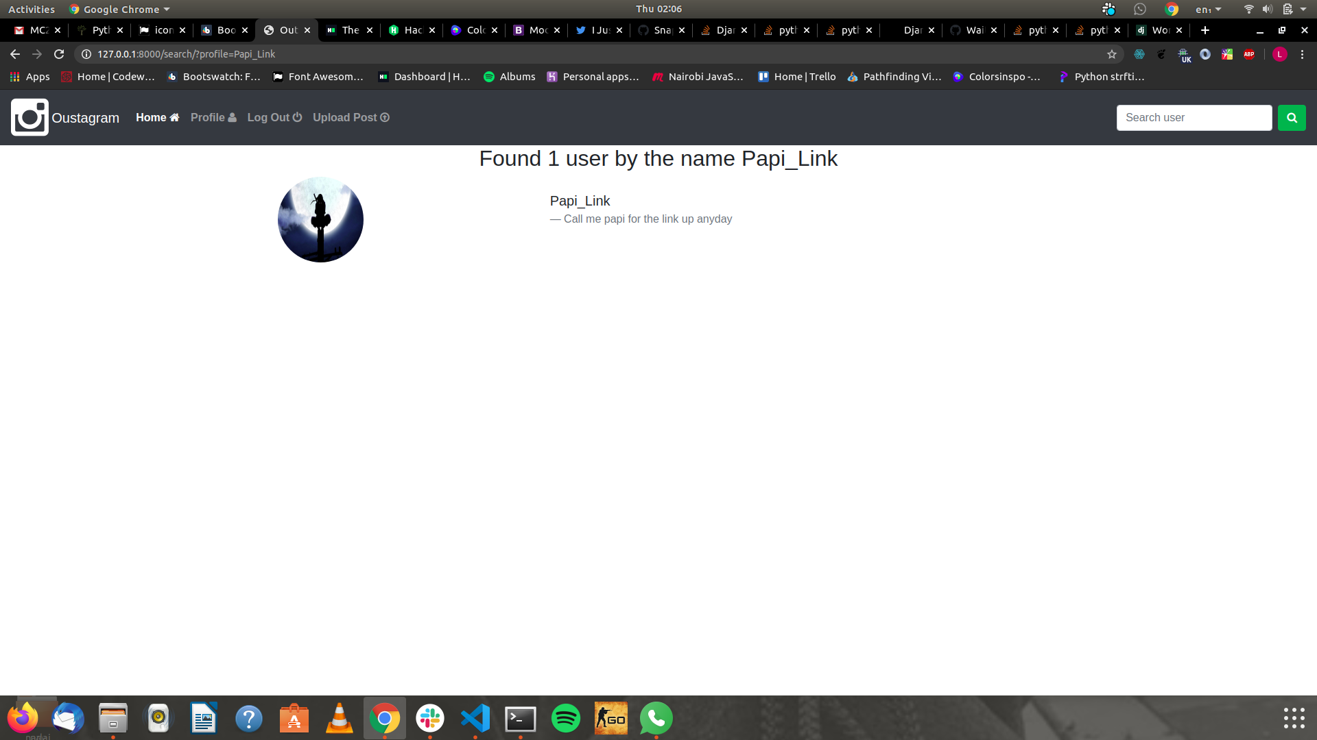 GitHub - OwinoLucas/outstagram: A clone of the website for the popular photo app Instagram.