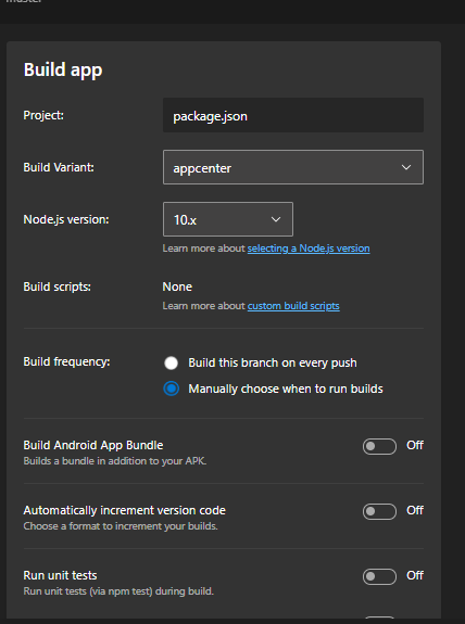 Appcenter is unable to find Android build · Issue #1520 · microsoft/appcenter · GitHub