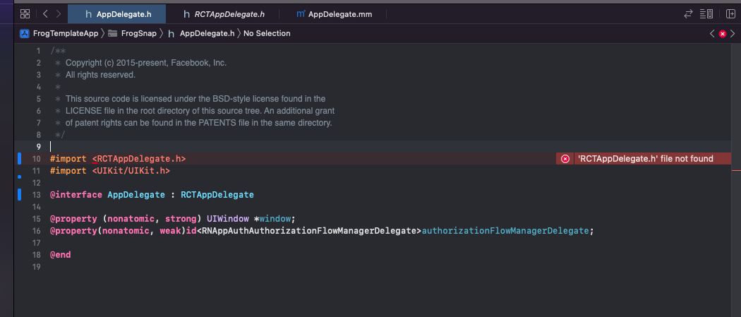 0.71 how to avoid RCTAppDelegate and switch back to old way · Issue #35818 · facebook/react ...