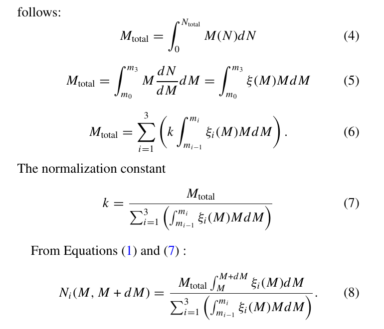 Use inverse transform sampling to sample the IMF · Issue #434 · asteca/ASteCA · GitHub