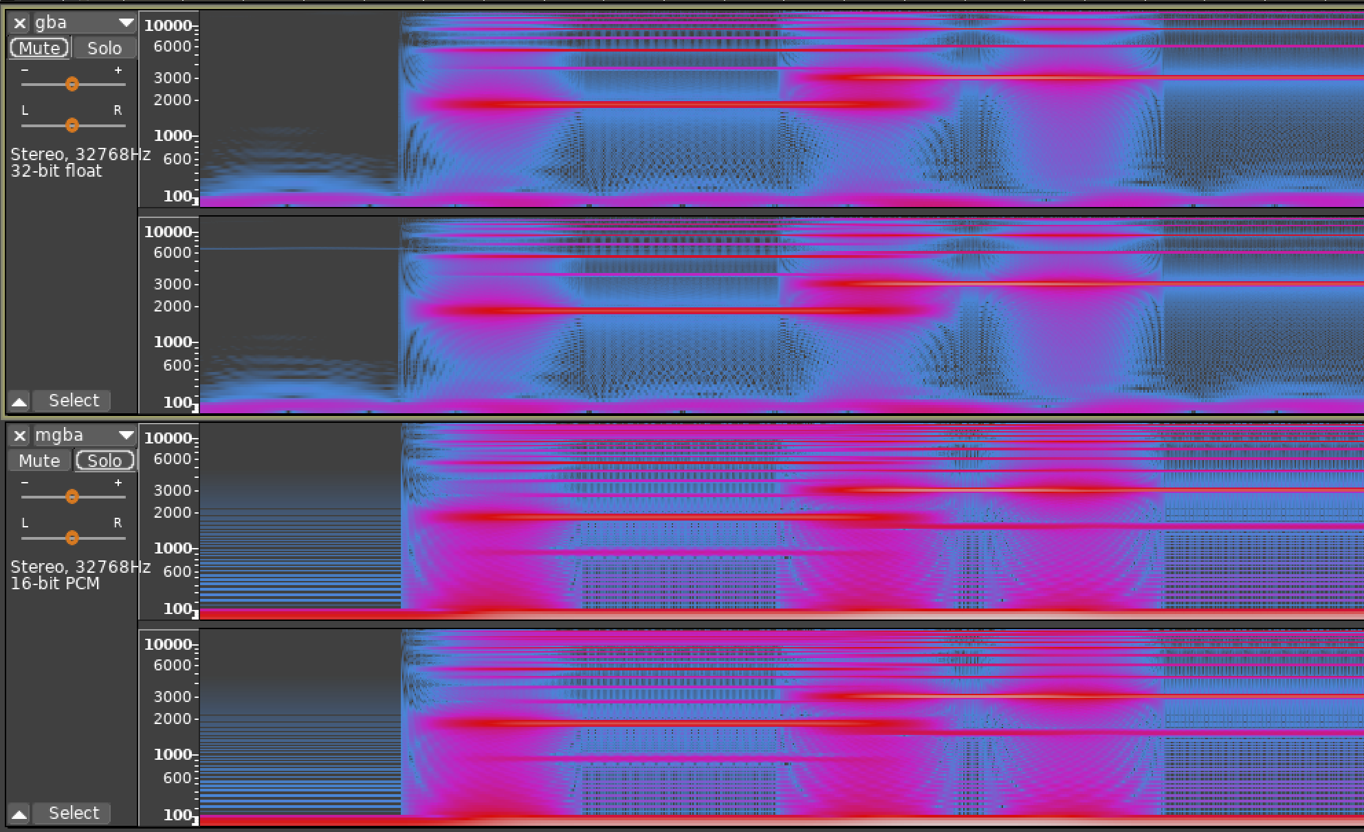 GBA Audio: PSG sound channels lower quality than on actual hardware ...