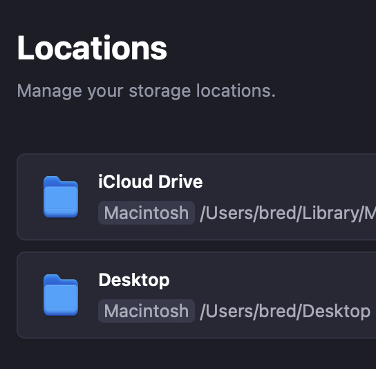 [MacOS] Locations Images Squashed · Issue #910 · spacedriveapp/spacedrive · GitHub